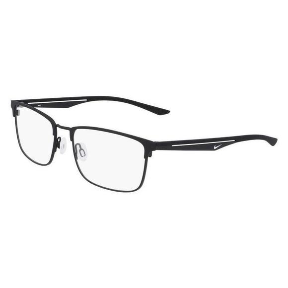 Nike | Accessories | New Nike 434 02 Satin Black Wolf Grey Eyeglasses ...